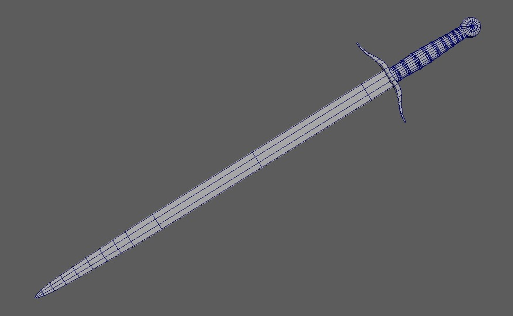 Free Simple Medieval Sword 3D Model - TurboSquid 1619649