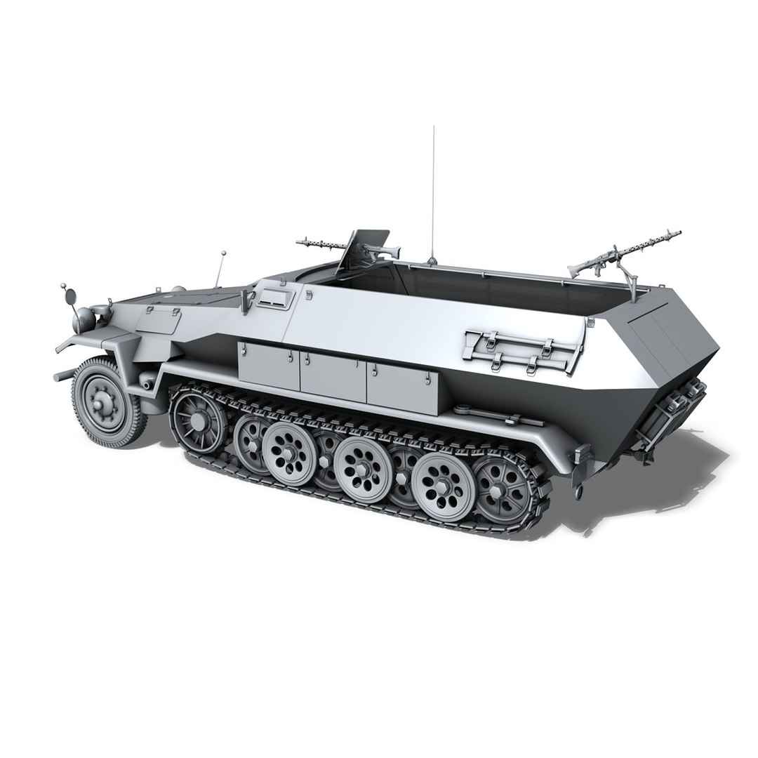 3ds Max Sd Kfz 251 1