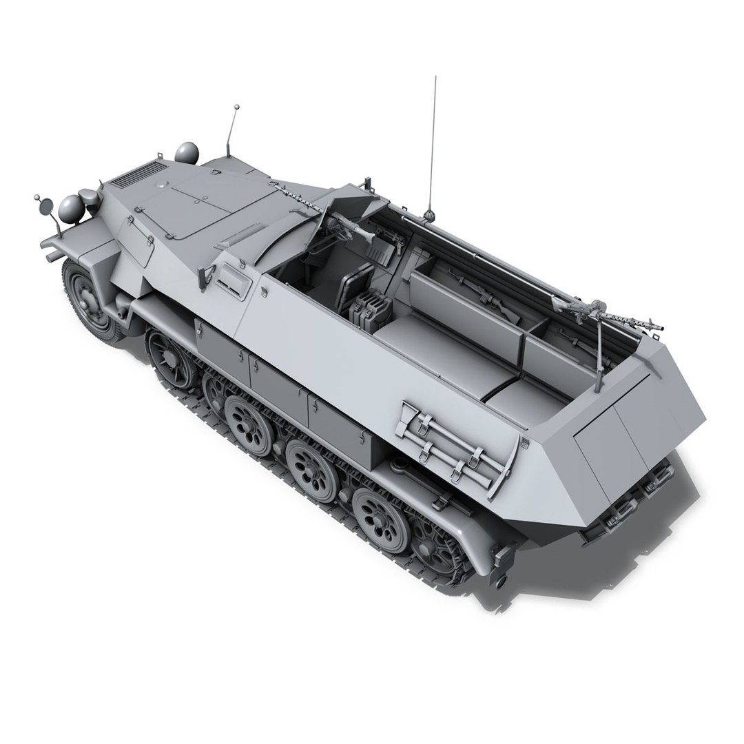3ds Max Sd Kfz 251 1
