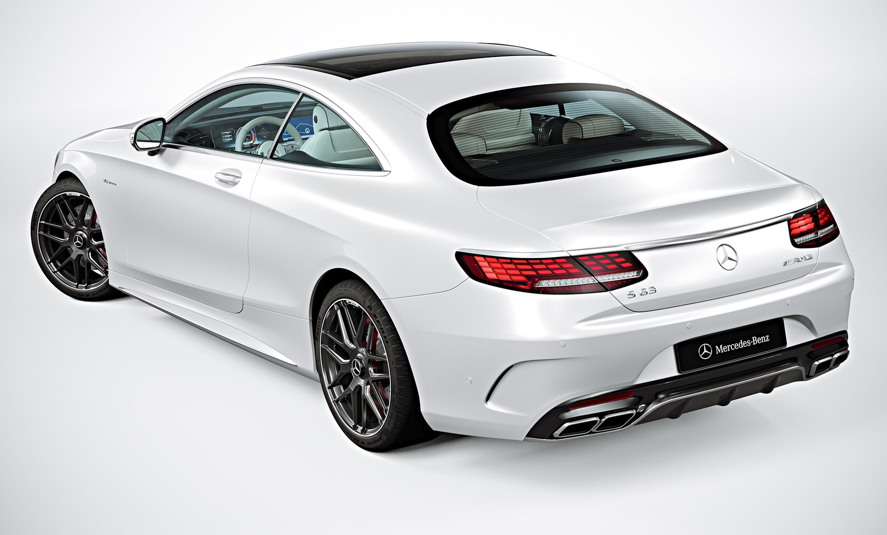 2018 Mercedes-benz S63 Amg 3D Model - TurboSquid 1541115