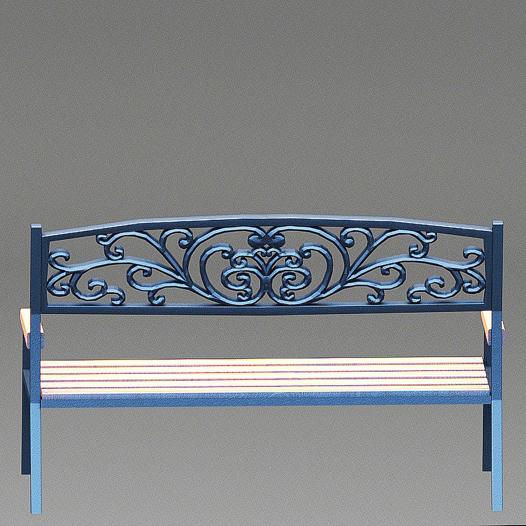 Free 3D Street Bench - TurboSquid 1696951