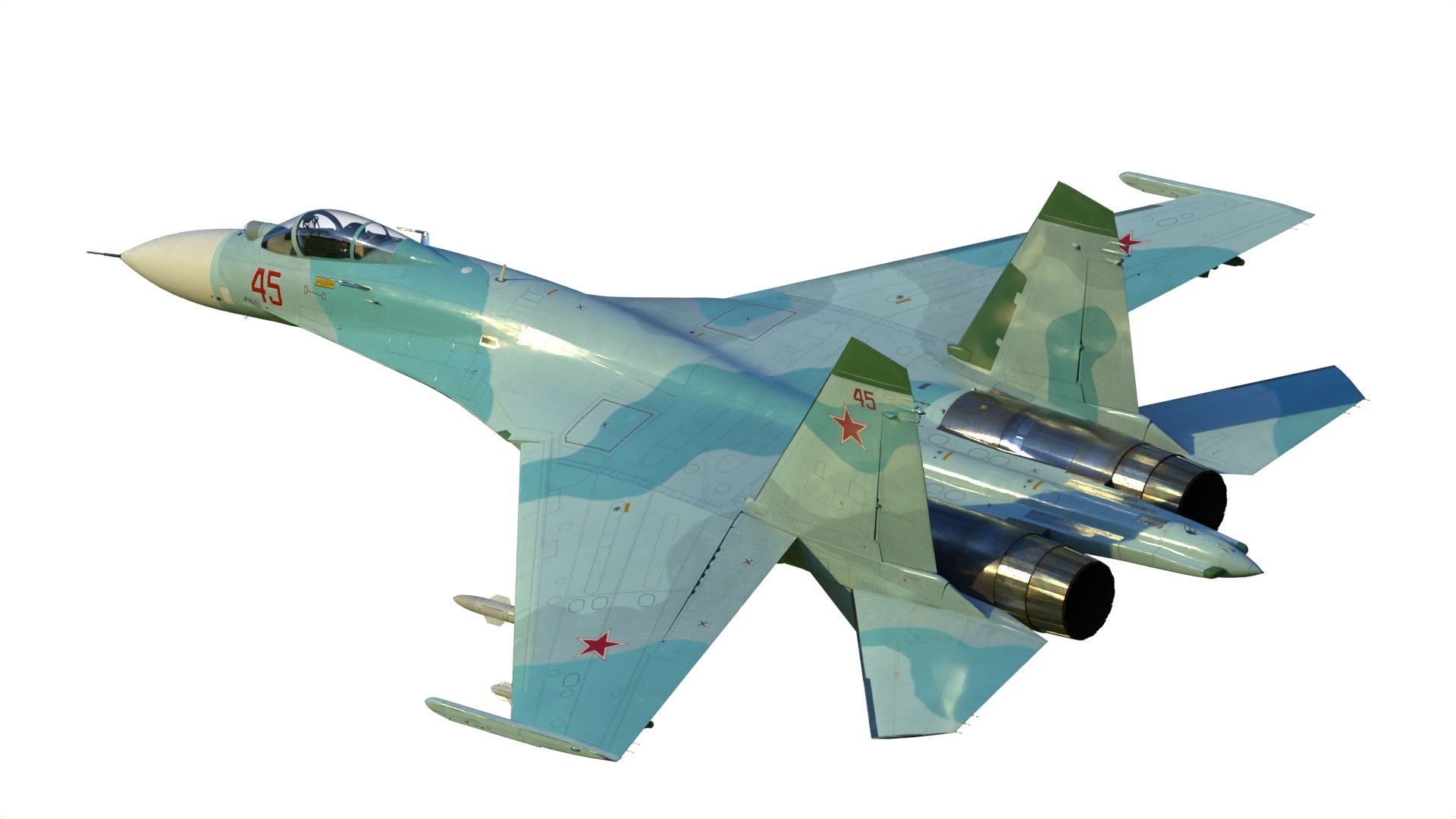 3D Model Su-27 Flanker - TurboSquid 2268883