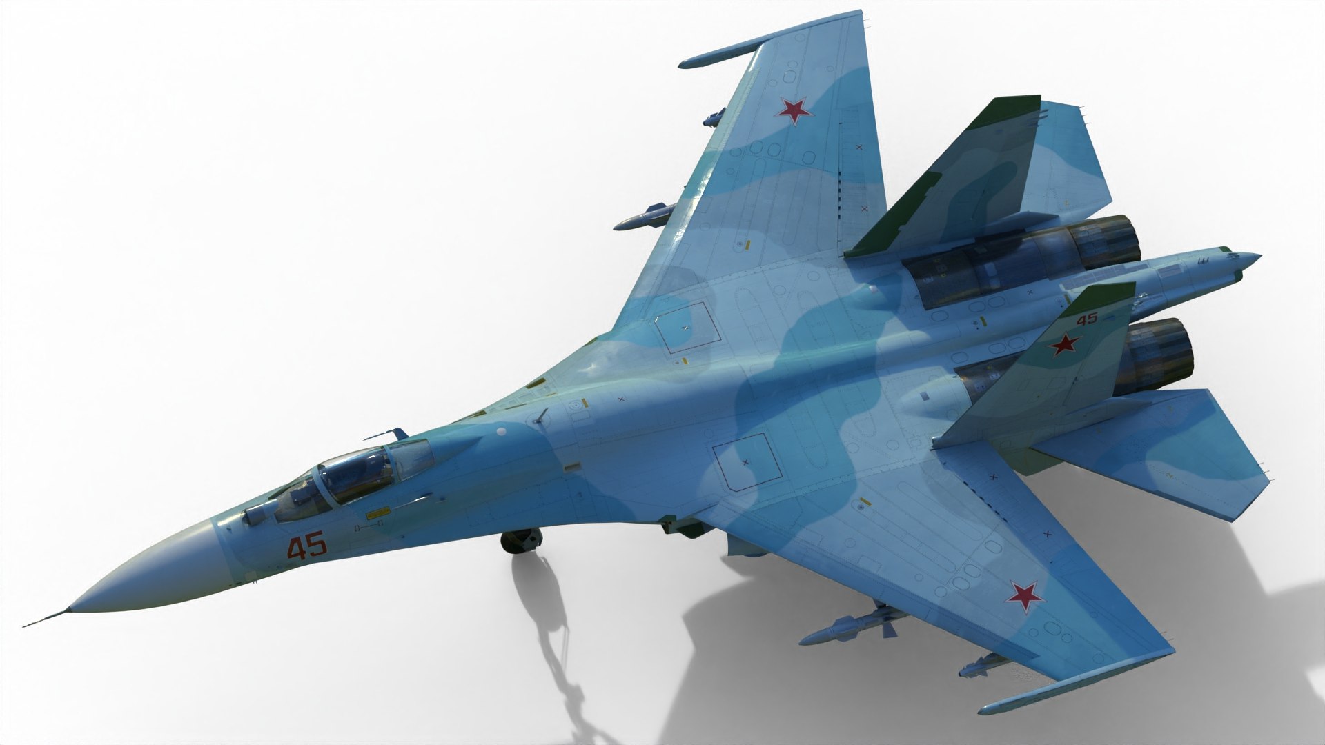3D Model Su-27 Flanker - TurboSquid 2268883