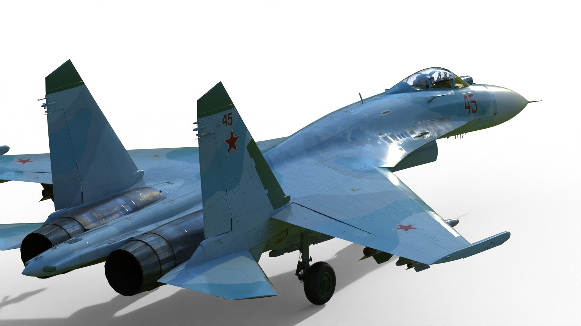 3D Model Su-27 Flanker - TurboSquid 2268883
