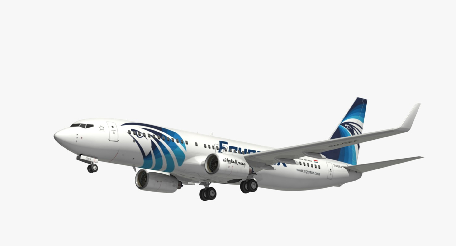 Boeing Egyptair 3D Model - TurboSquid 1271309
