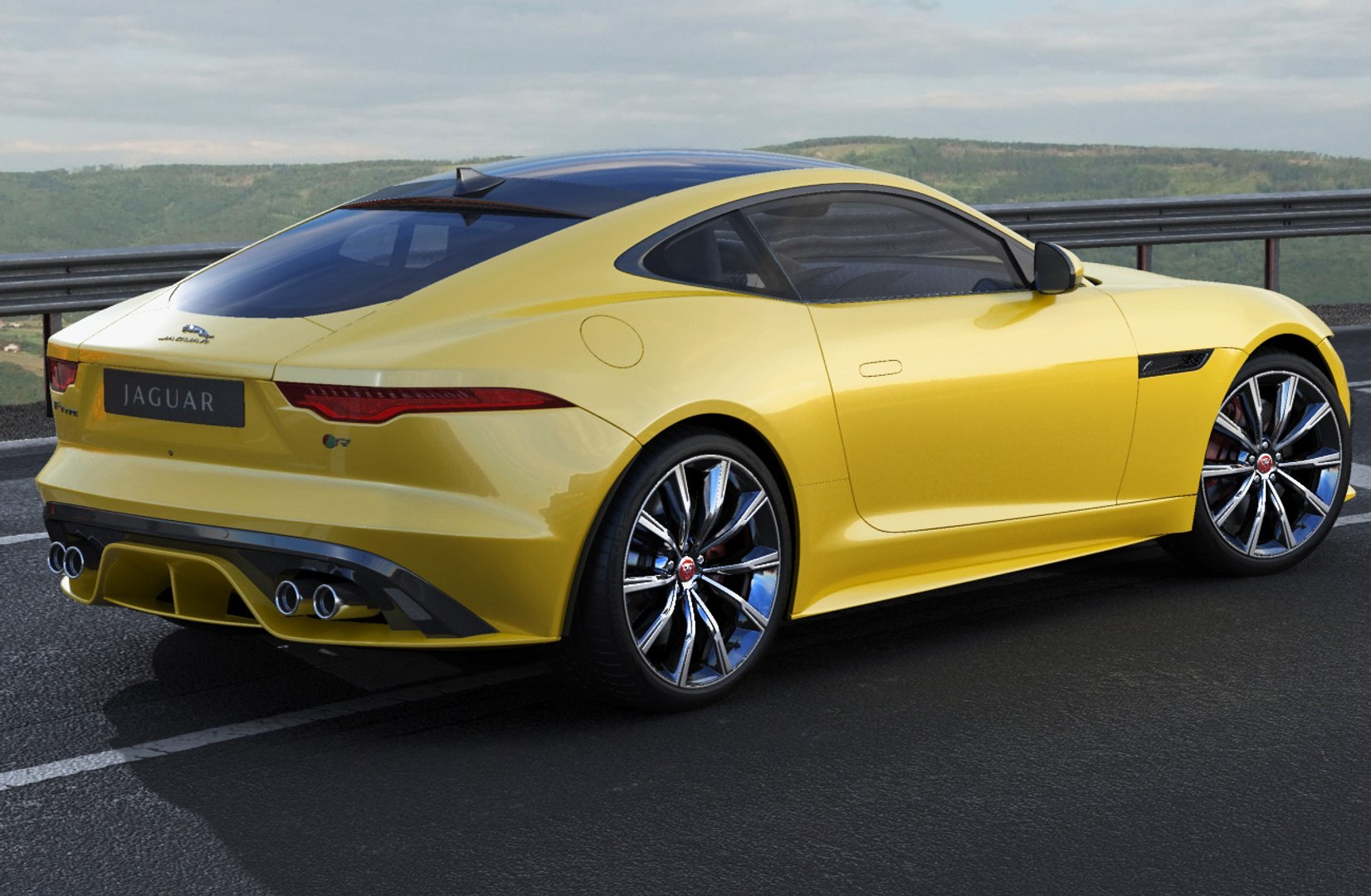 F-type R 2020 3D - TurboSquid 1511918