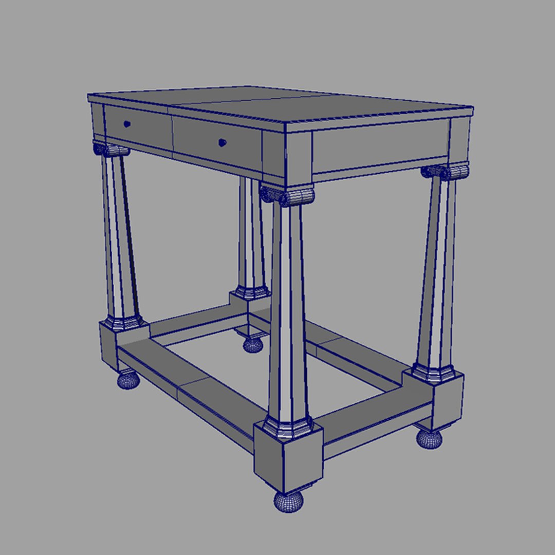 3d Model Table Design