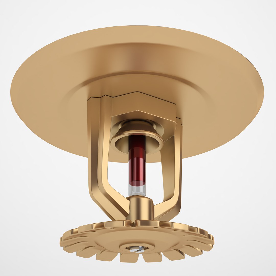 3D Fire Sprinkler Heads 02 - TurboSquid 1778245