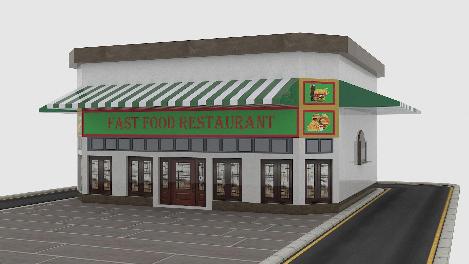 Restaurant3D模型 - TurboSquid 2079243