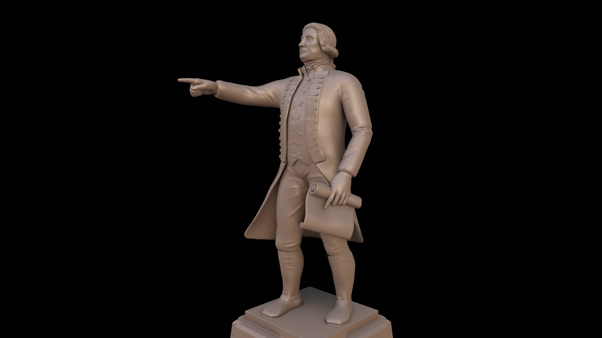 3D George Vancouver - TurboSquid 2160202