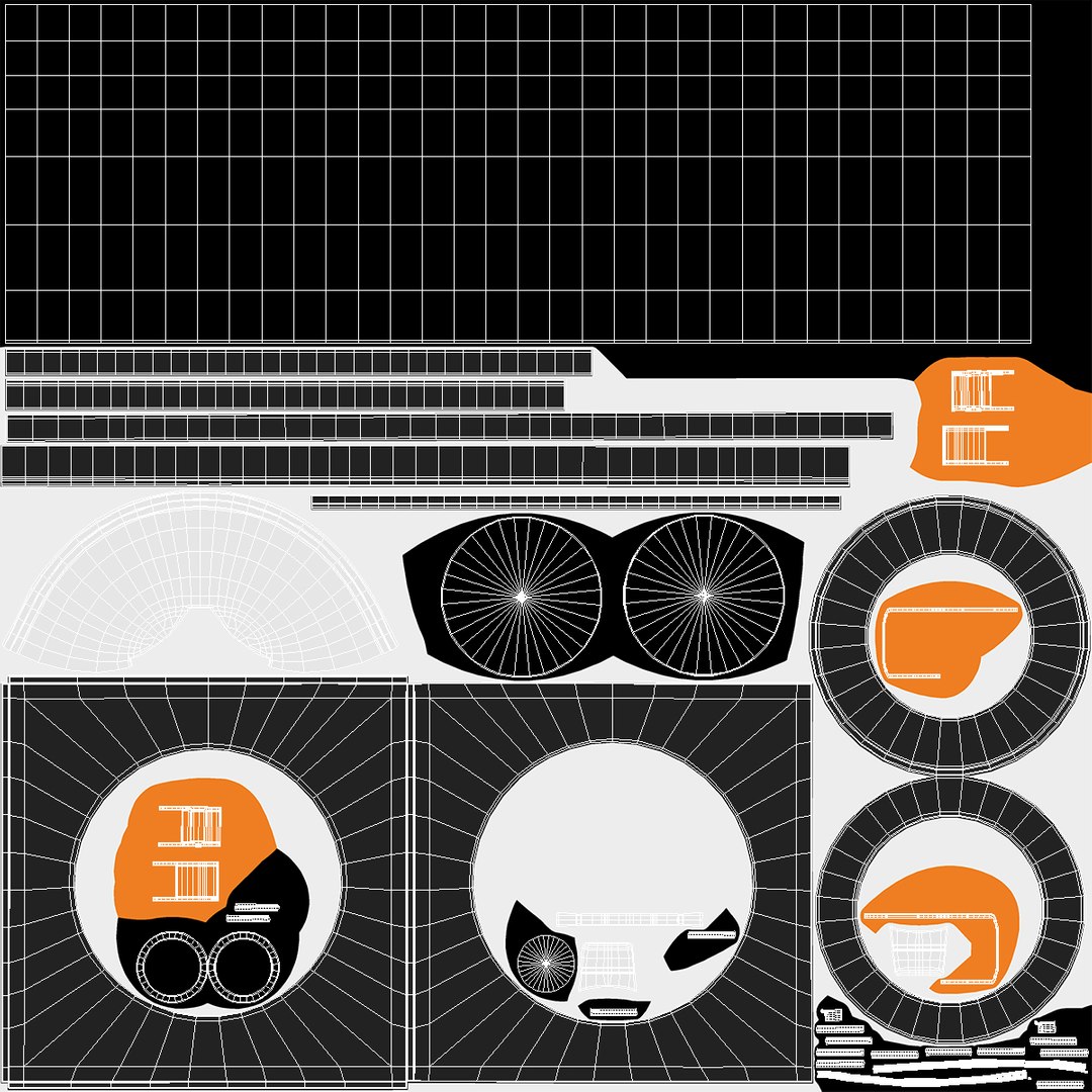 3D model Square Modular Ceiling Light Black - TurboSquid 2091334