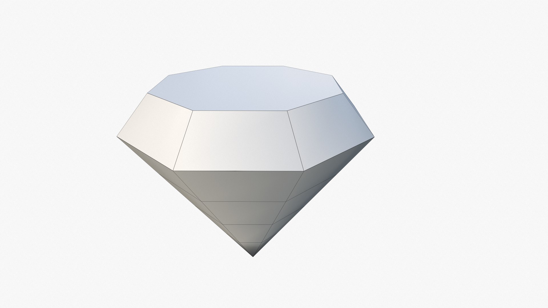 3D Cartoon Diamond Model - TurboSquid 1901046