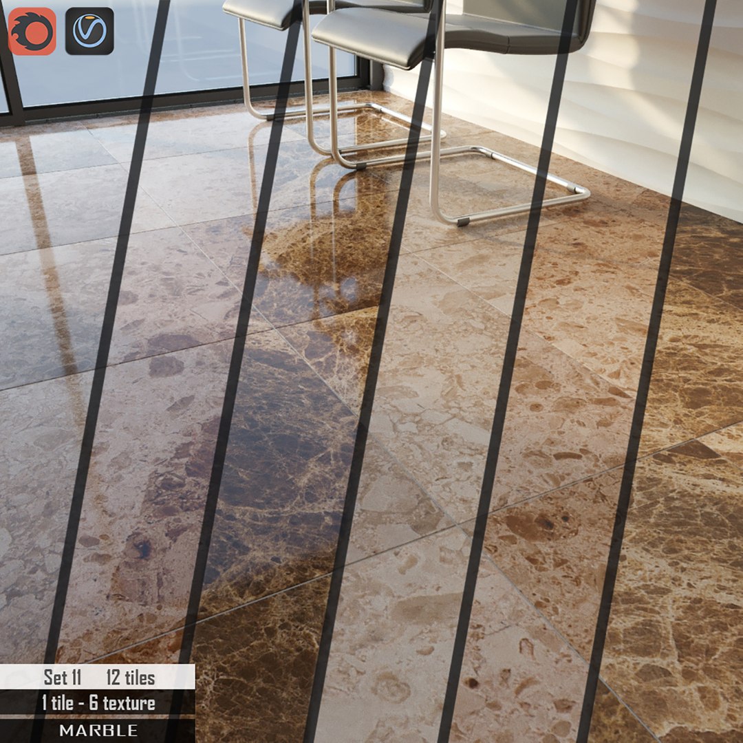 Tile Cosmo Stone Set 3D - TurboSquid 1266853