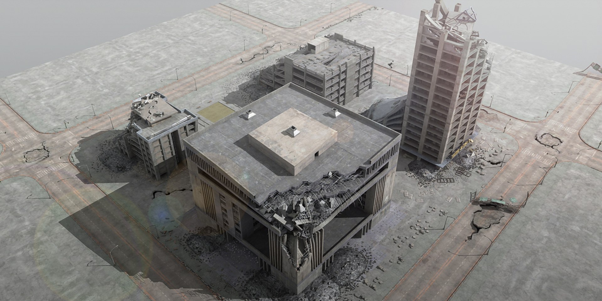 Max Destroyed City Block