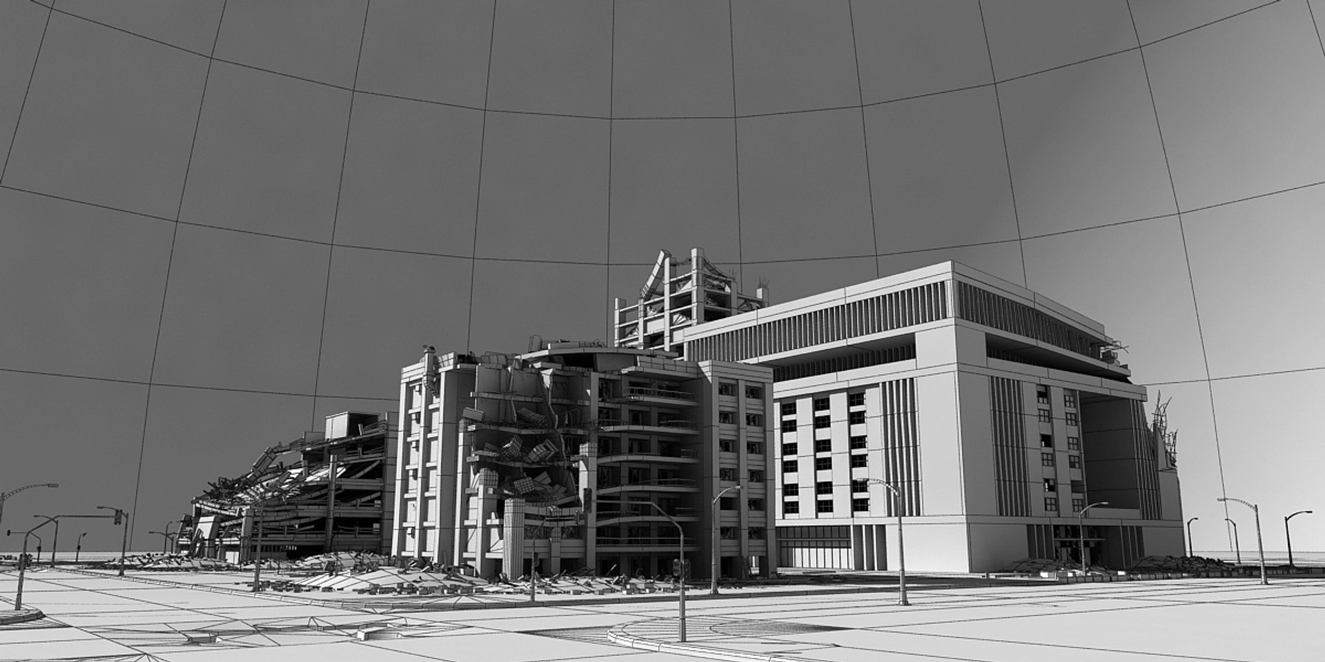 Max Destroyed City Block