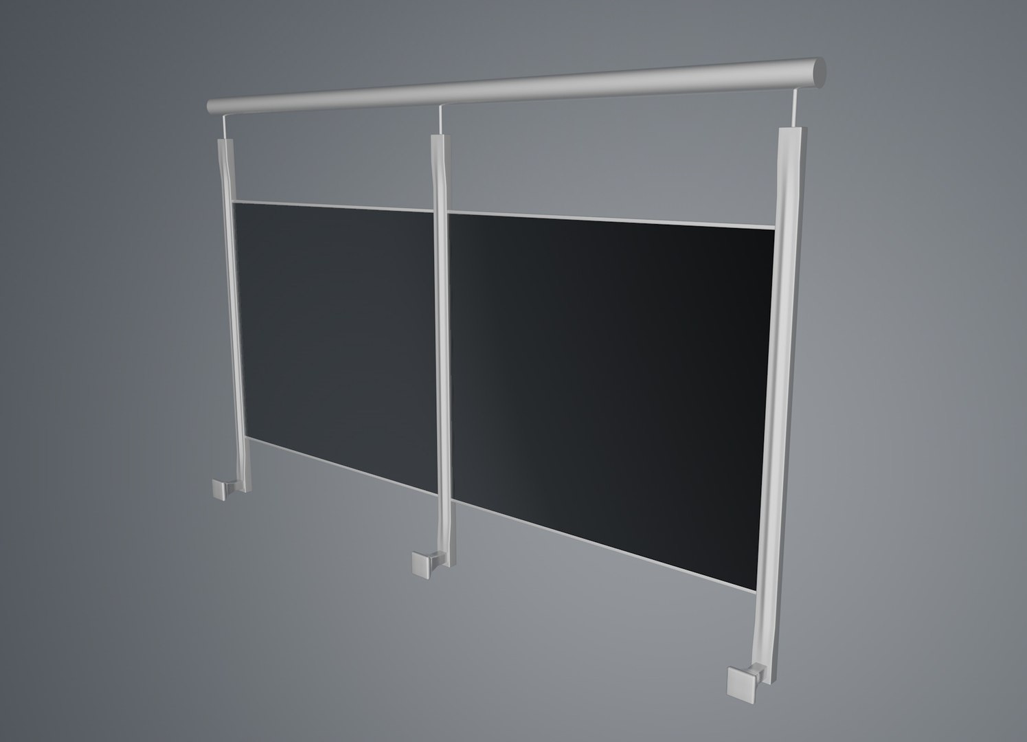 Railing Balcony 3d Model