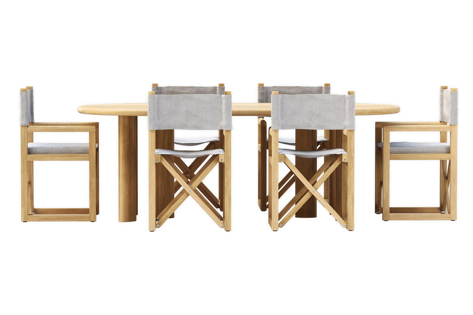 3D Outdoor garden furniture set v14 by Bpoint - TurboSquid 2083838