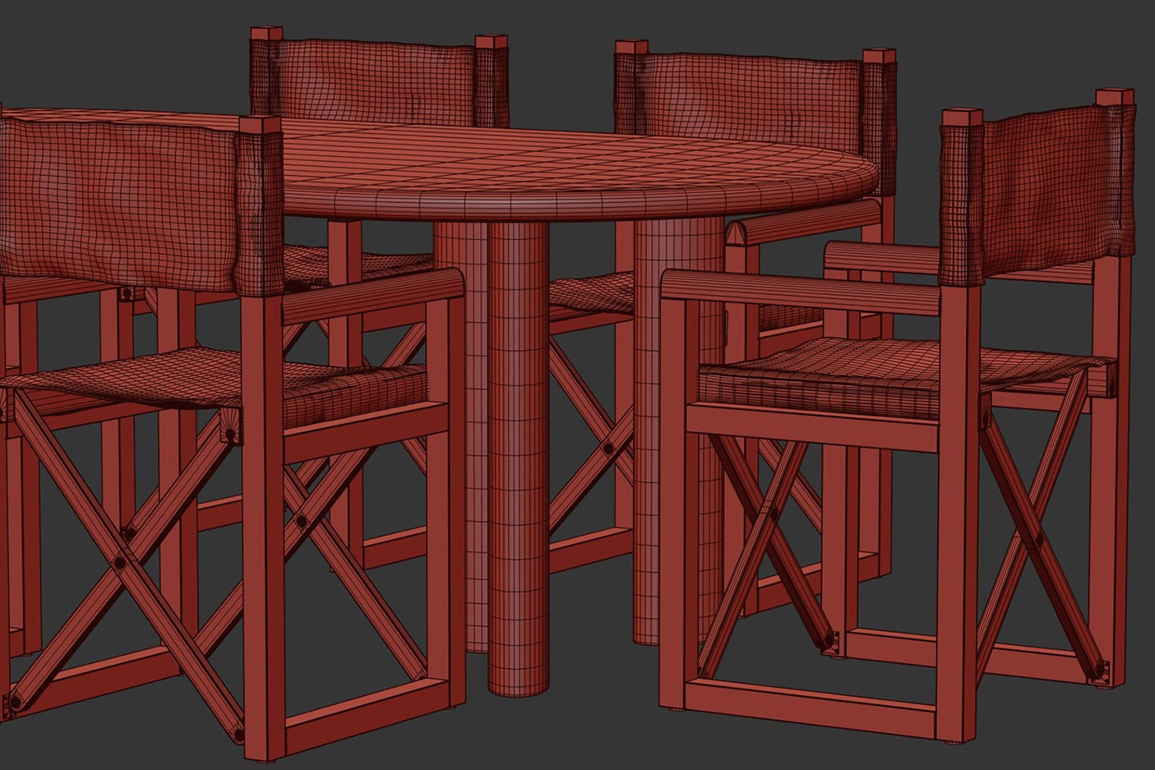 3D Outdoor Garden Furniture Set V14 By Bpoint - TurboSquid 2083838