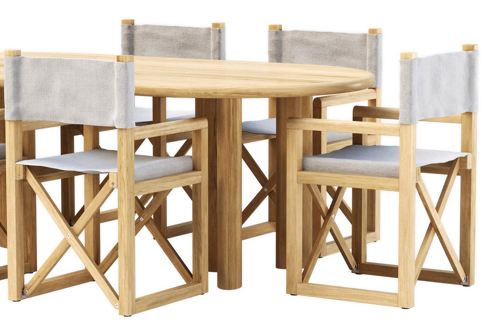 3D Outdoor Garden Furniture Set V14 By Bpoint - TurboSquid 2083838