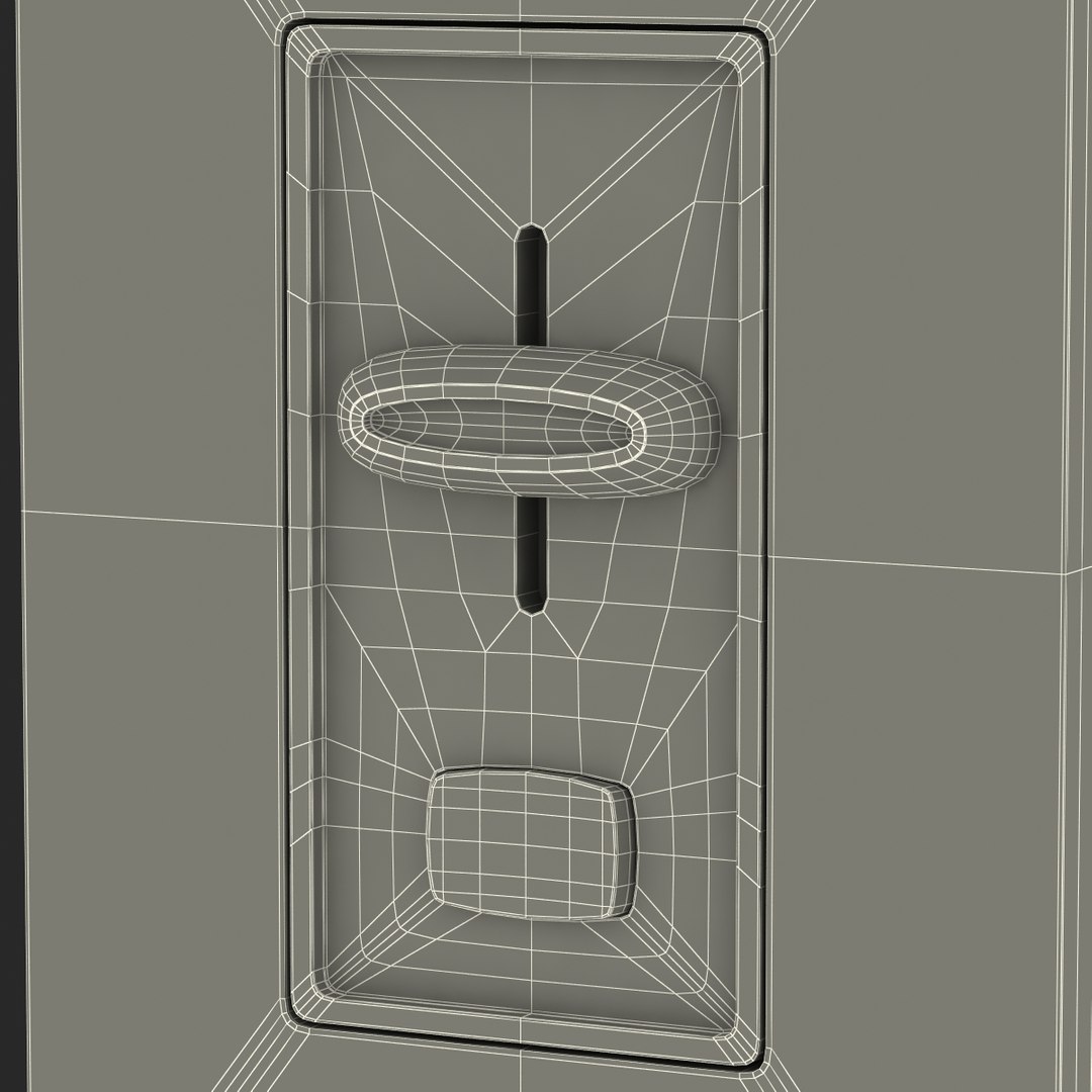 3d Dimmer Switch Model