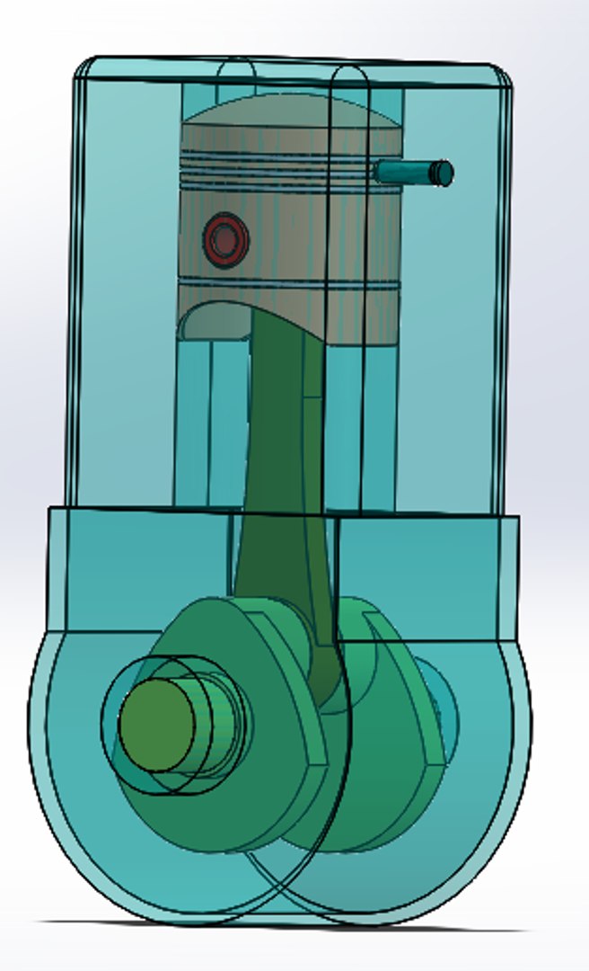 3D model ic engine piston - TurboSquid 1382781