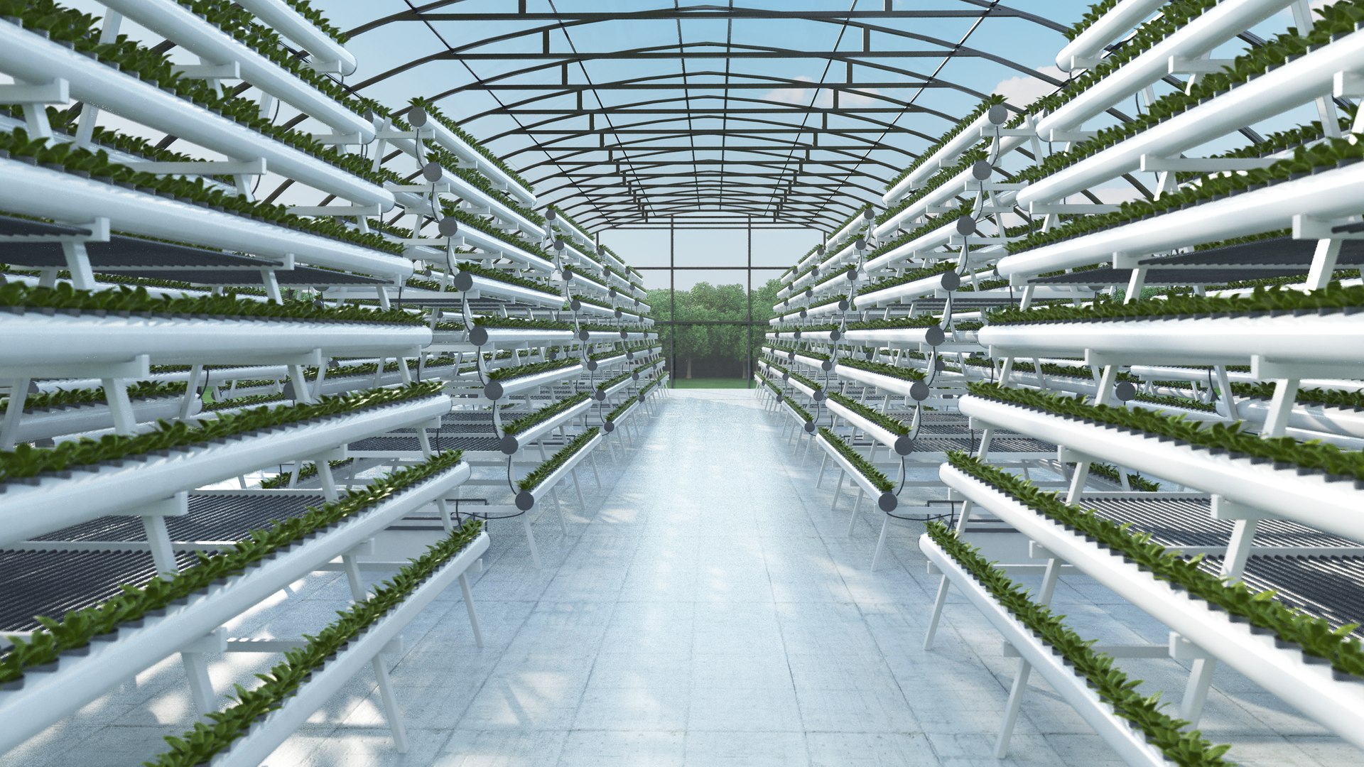 Hydroponics Vertical Farm 03 3D Model - TurboSquid 1882527