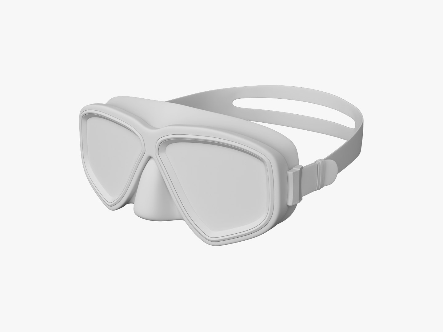 3d Scuba Mask