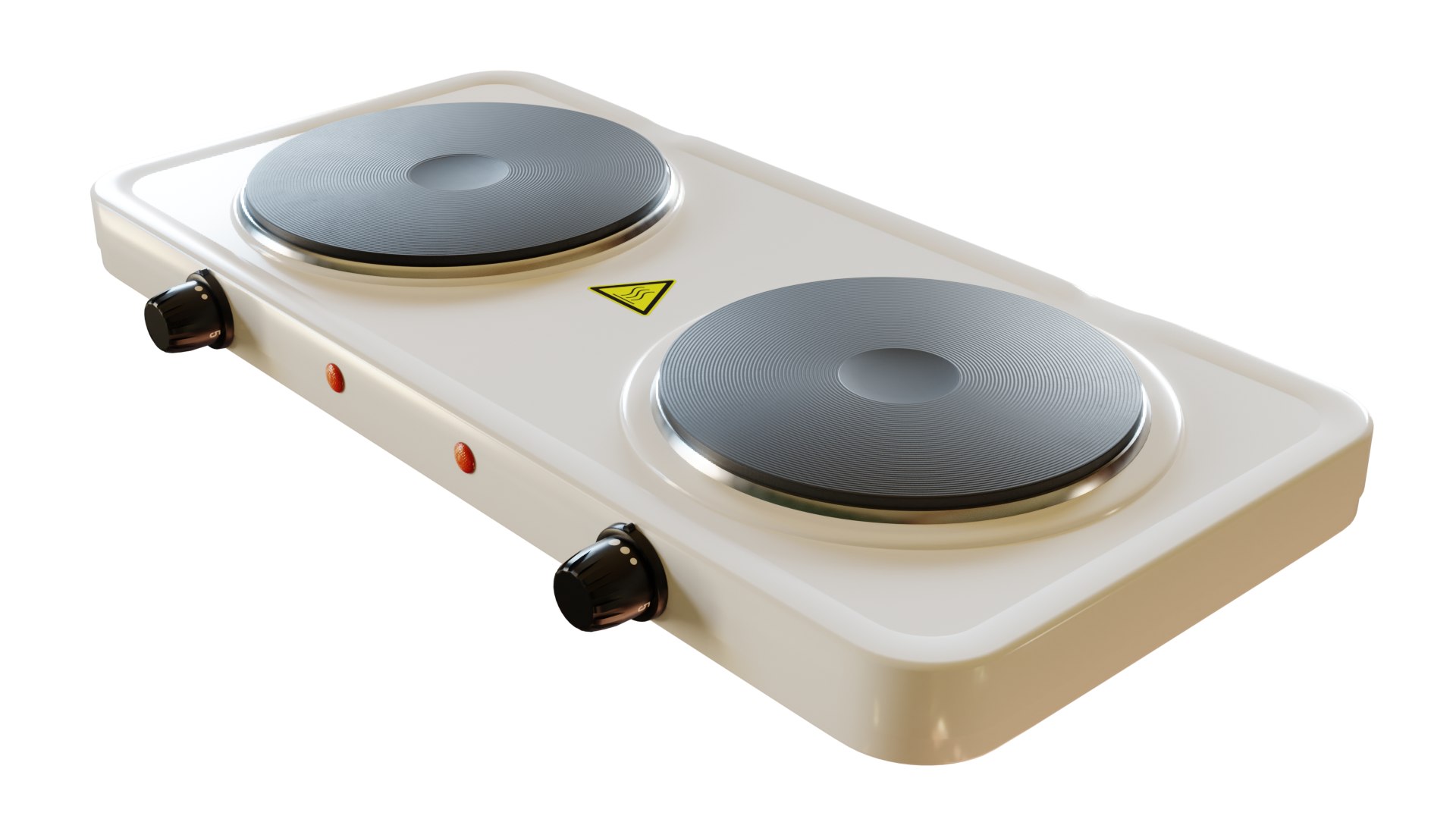 3D Double Cooking Stove Model - TurboSquid 1909079