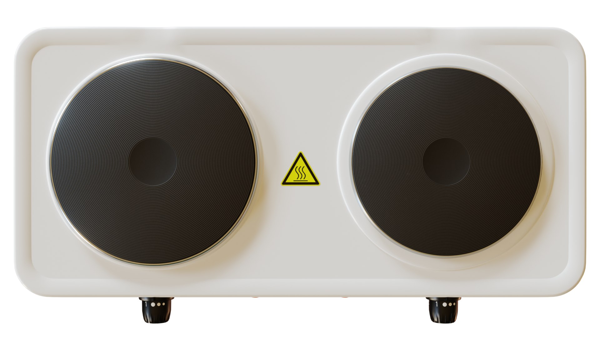 3D Double Cooking Stove Model - TurboSquid 1909079