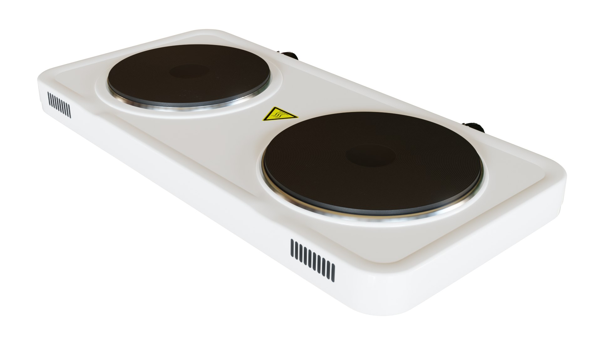 3D Double Cooking Stove Model - TurboSquid 1909079