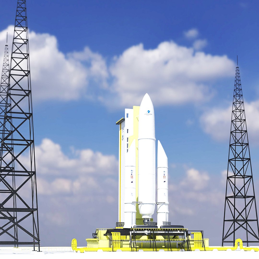3D Model Ariane 5 Launch Pad - TurboSquid 1986696
