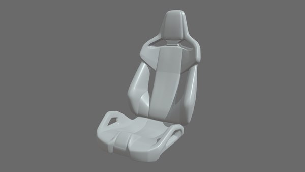3D Car Seat 012 model - TurboSquid 1962722