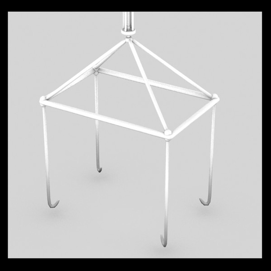 Coupling Hook 3d Max