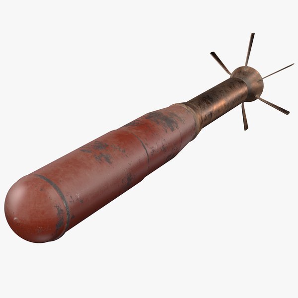 3D incendiary rocket 66 mm - TurboSquid 1603208