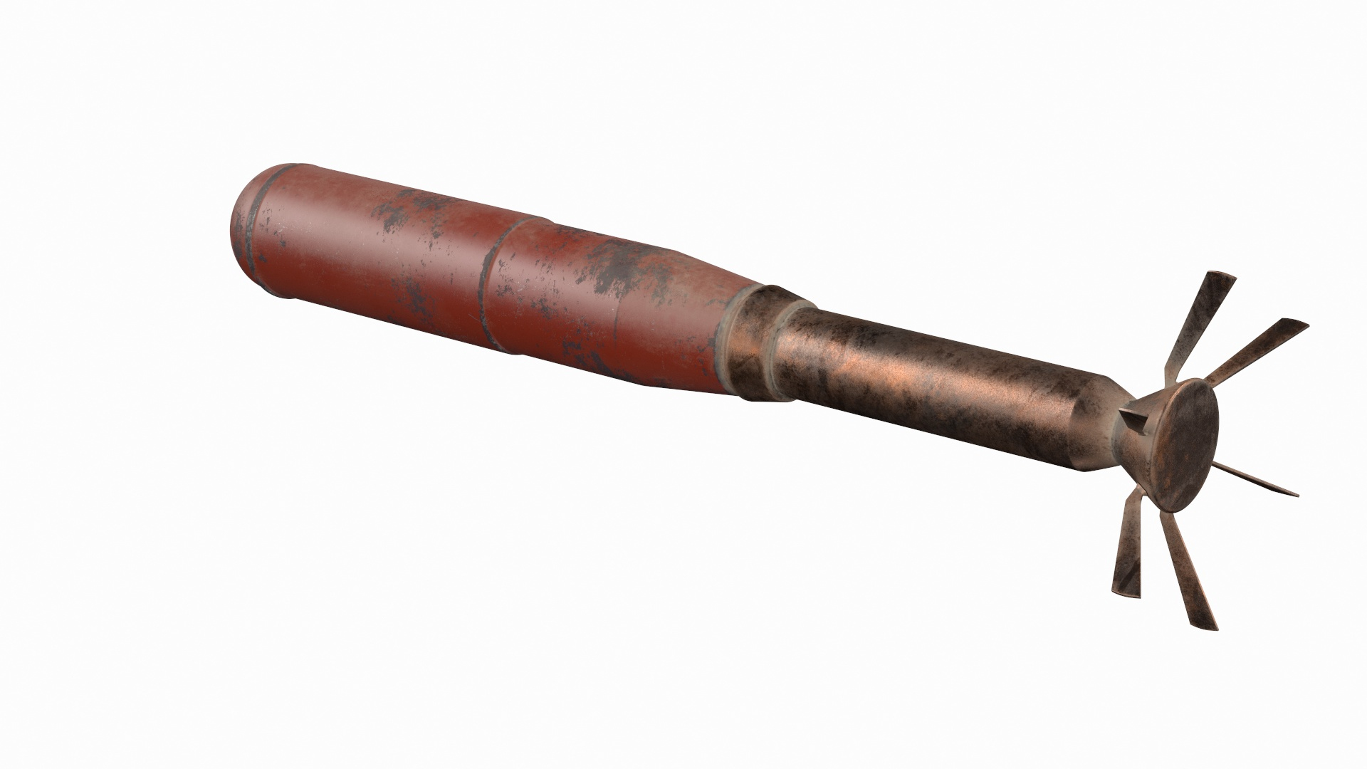 3D Incendiary Rocket 66 Mm - TurboSquid 1603208