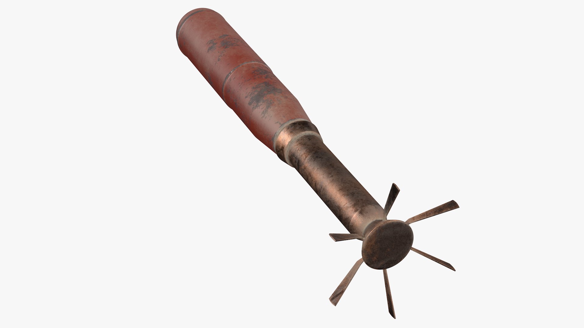 3D Incendiary Rocket 66 Mm - TurboSquid 1603208