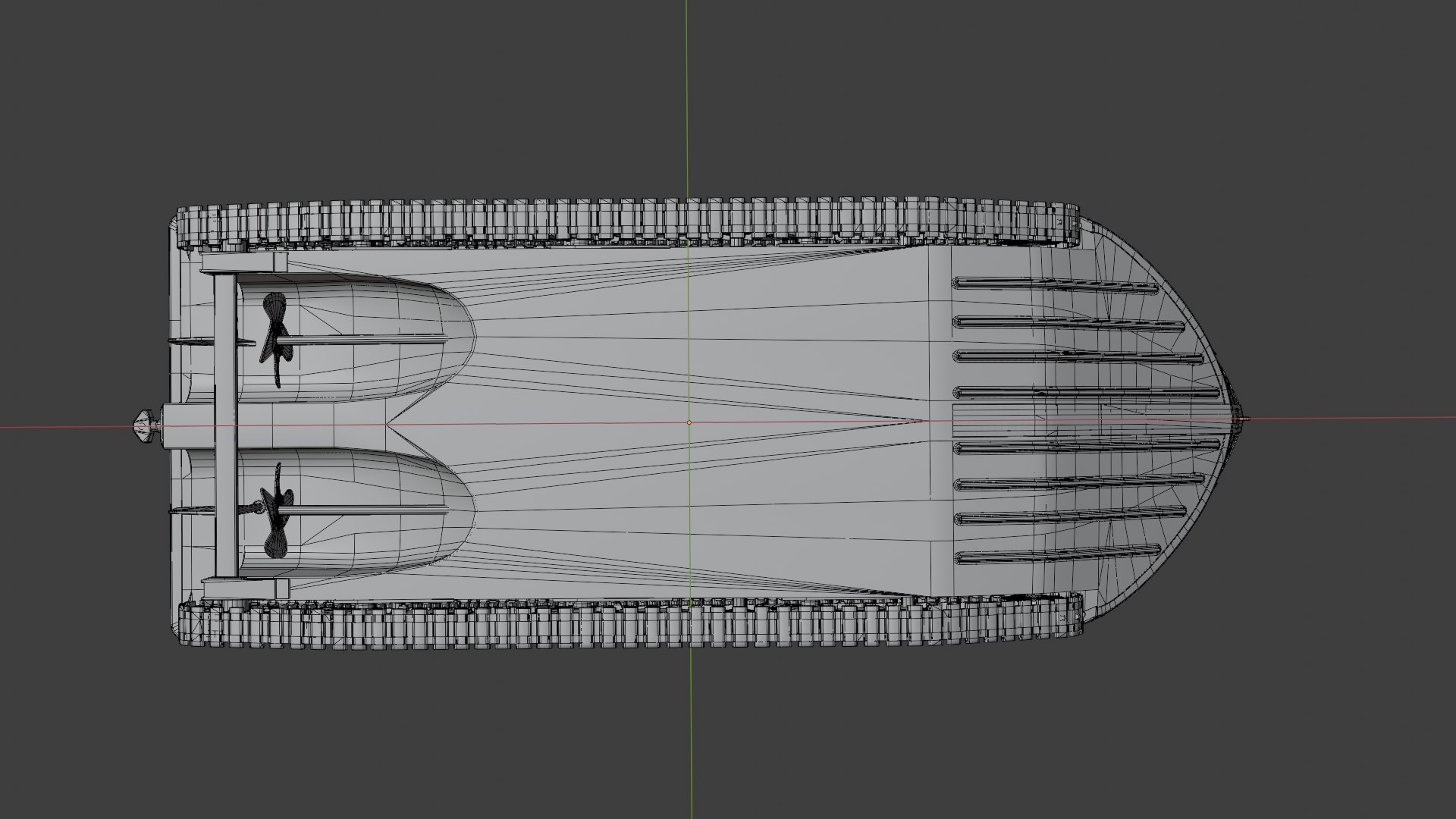 3D Amphibious Tracked Vehicle Model - TurboSquid 2387225