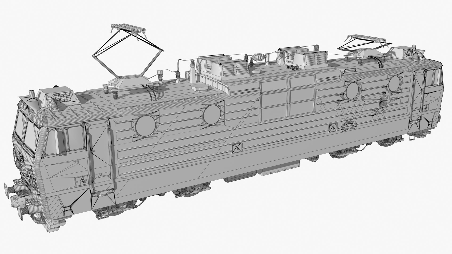 3D Vr Class Sr1 - Finnish Electric Locomotive Model - TurboSquid 2145209