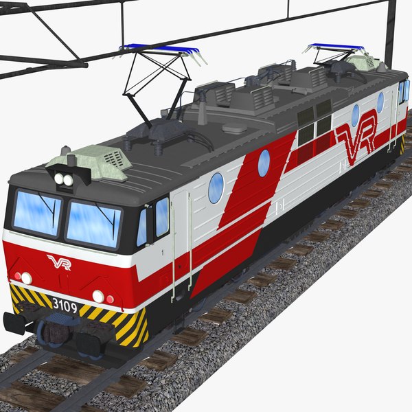 modelo 3d vr class sr1 - locomotora eléctrica finlandesa - TurboSquid ...