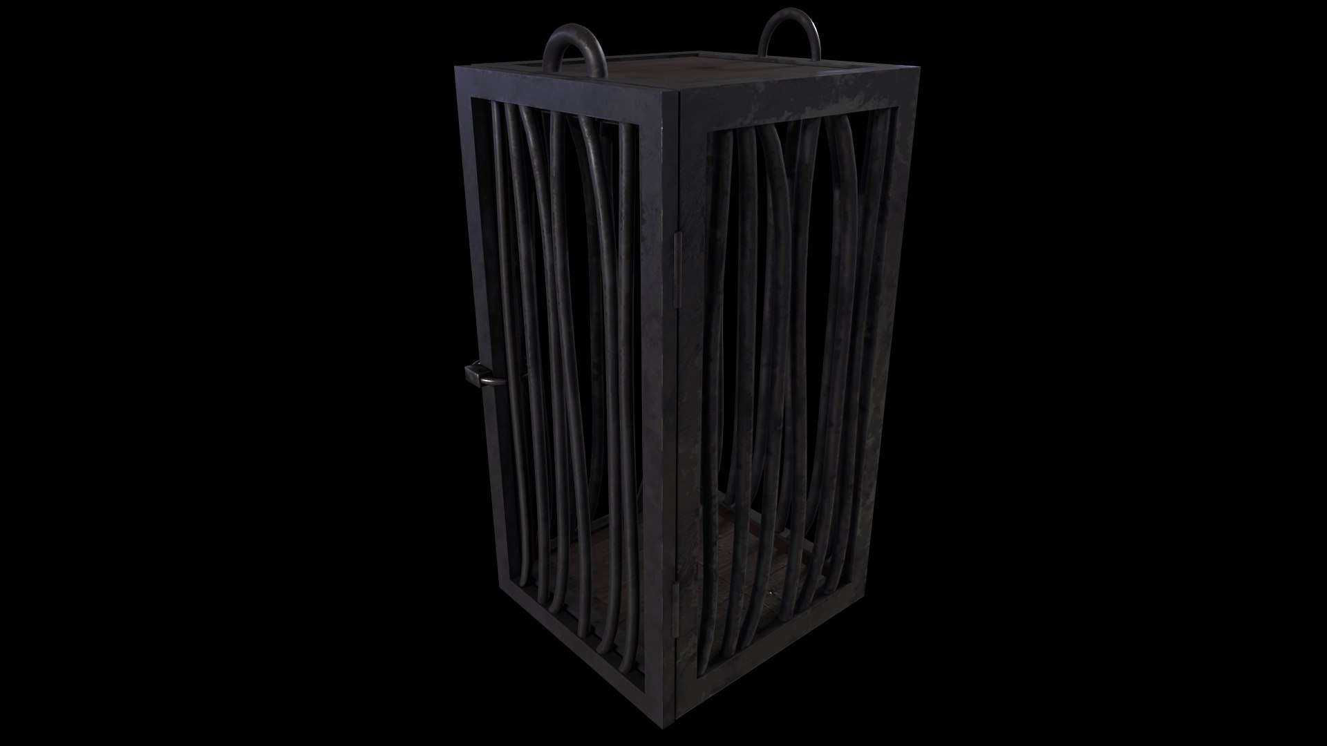 Medieval Cage Game Ready Low Poly PBR 3D Model 3D Model - TurboSquid ...