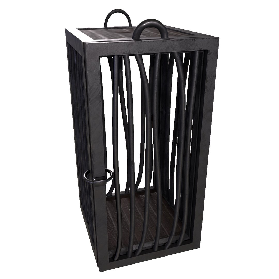 Medieval Cage Game Ready Low Poly PBR 3D Model 3D Model - TurboSquid ...