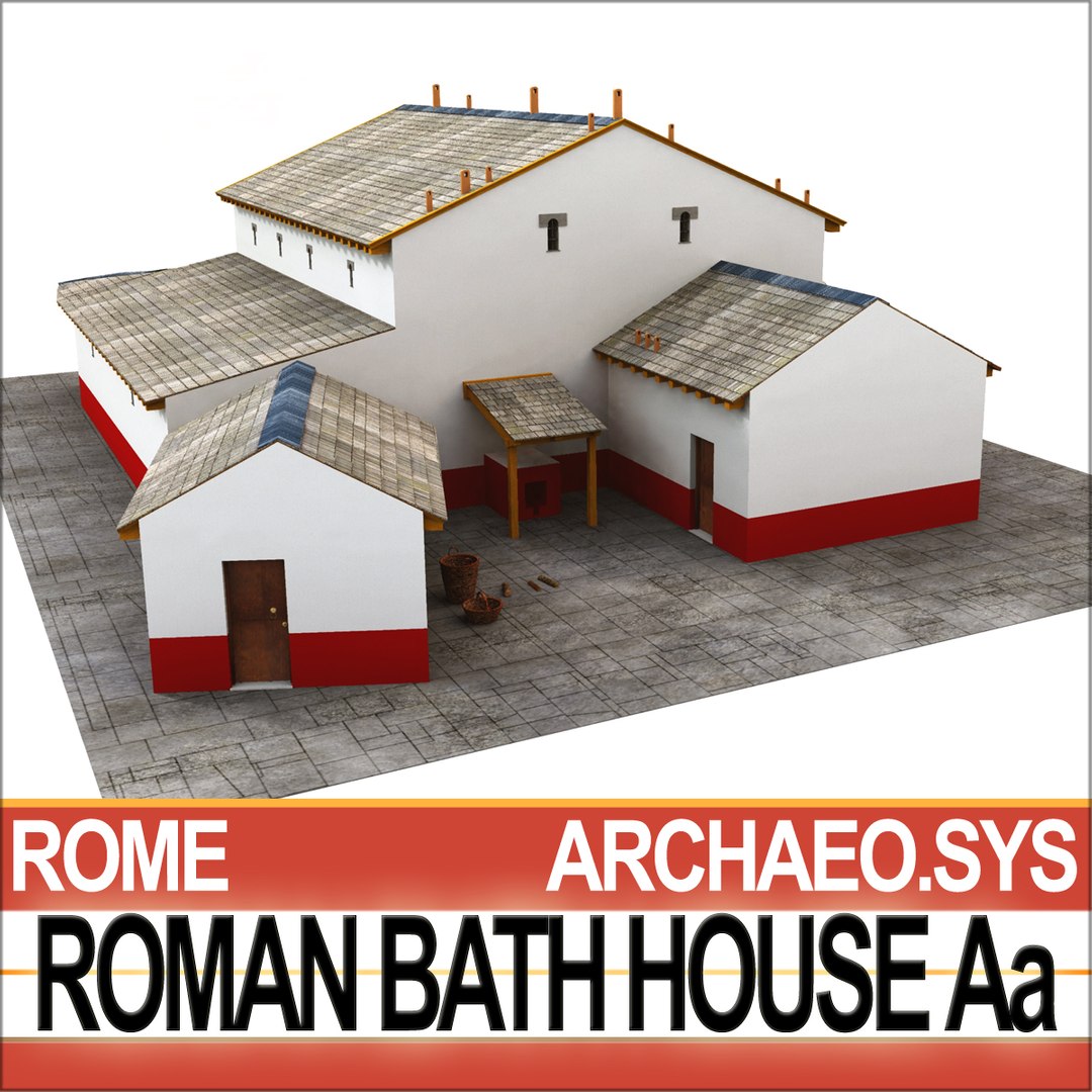 Ancient Roman Bath House 3D Model - TurboSquid 1223267