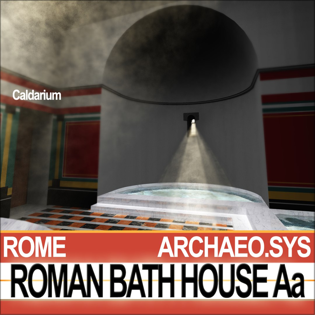 Ancient Roman Bath House 3D Model - TurboSquid 1223267