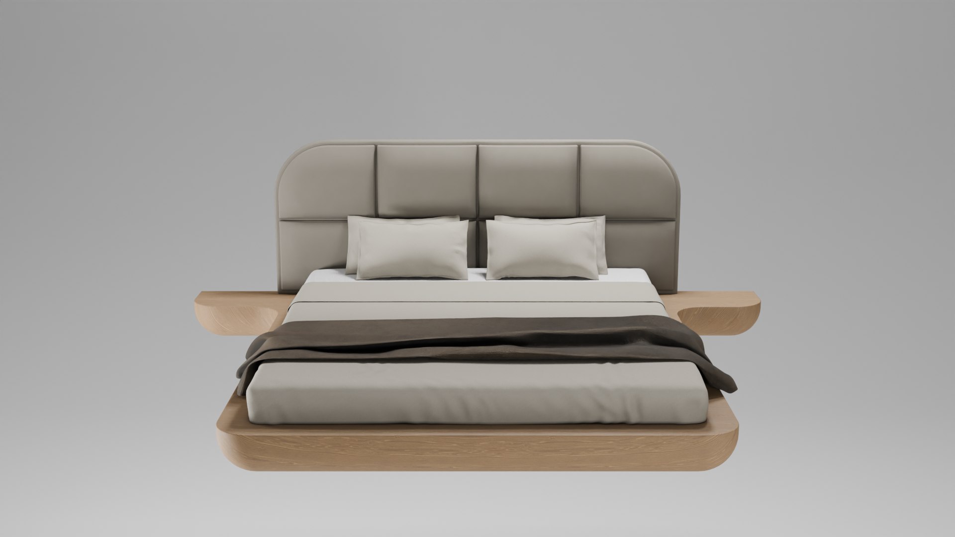 Free Realistic Bed 3D Model 3D Model - TurboSquid 2286475