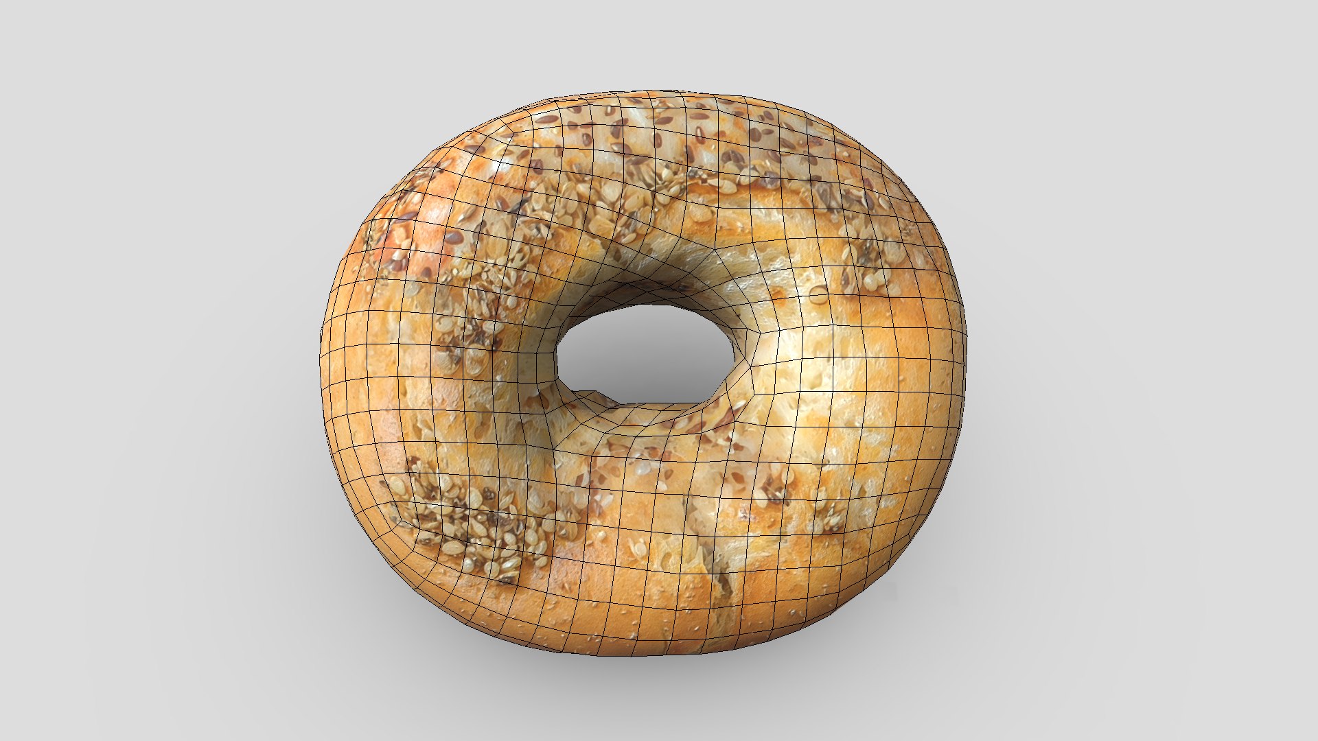 3D Model Bagel 3 - TurboSquid 2245664