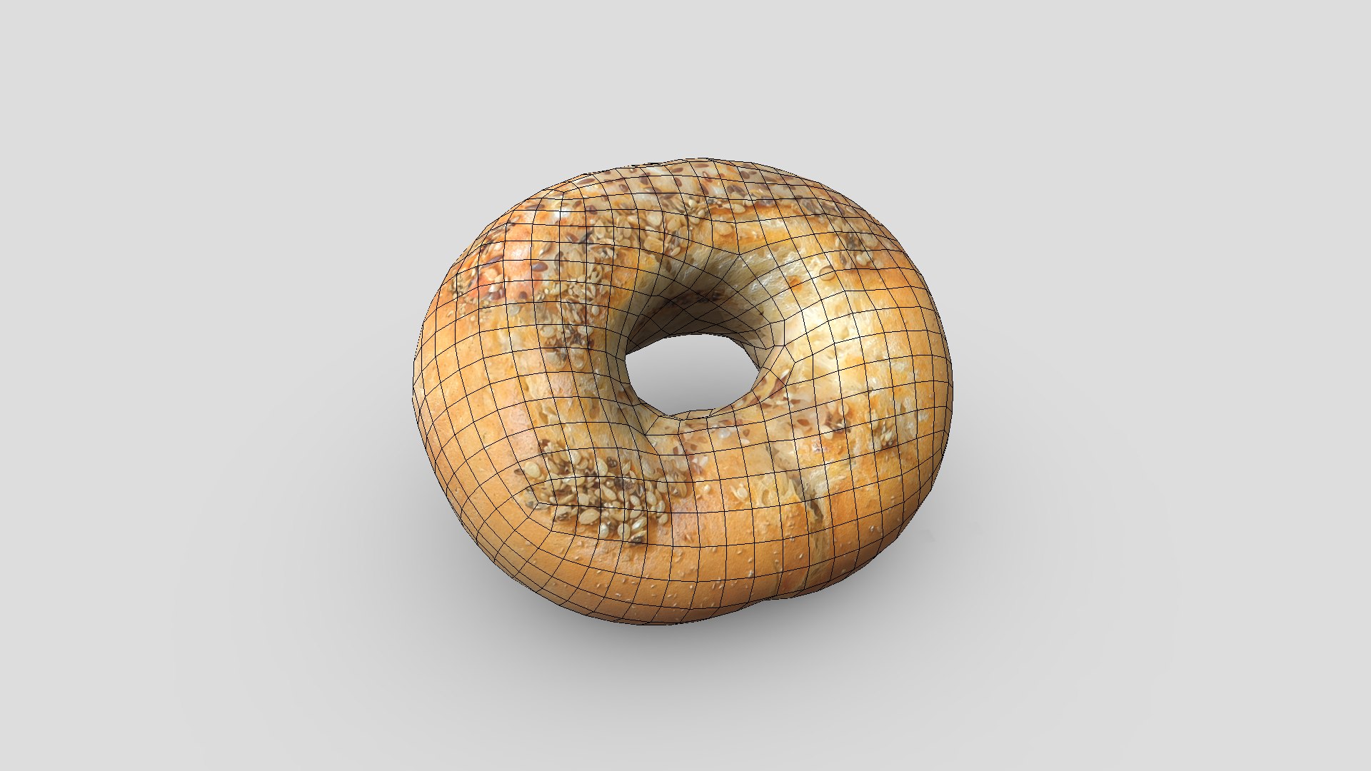 3D Model Bagel 3 - TurboSquid 2245664