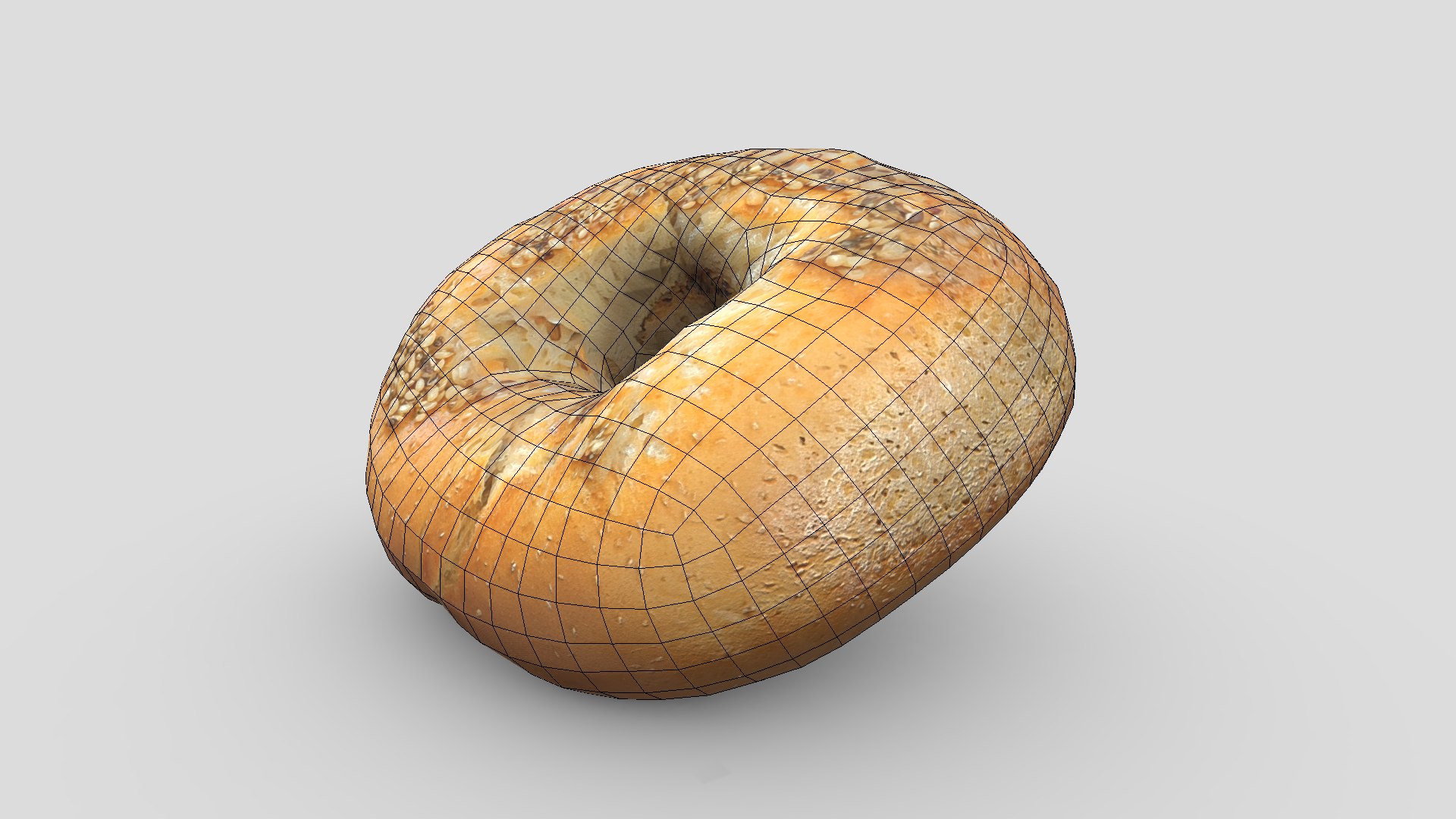 3D Model Bagel 3 - TurboSquid 2245664