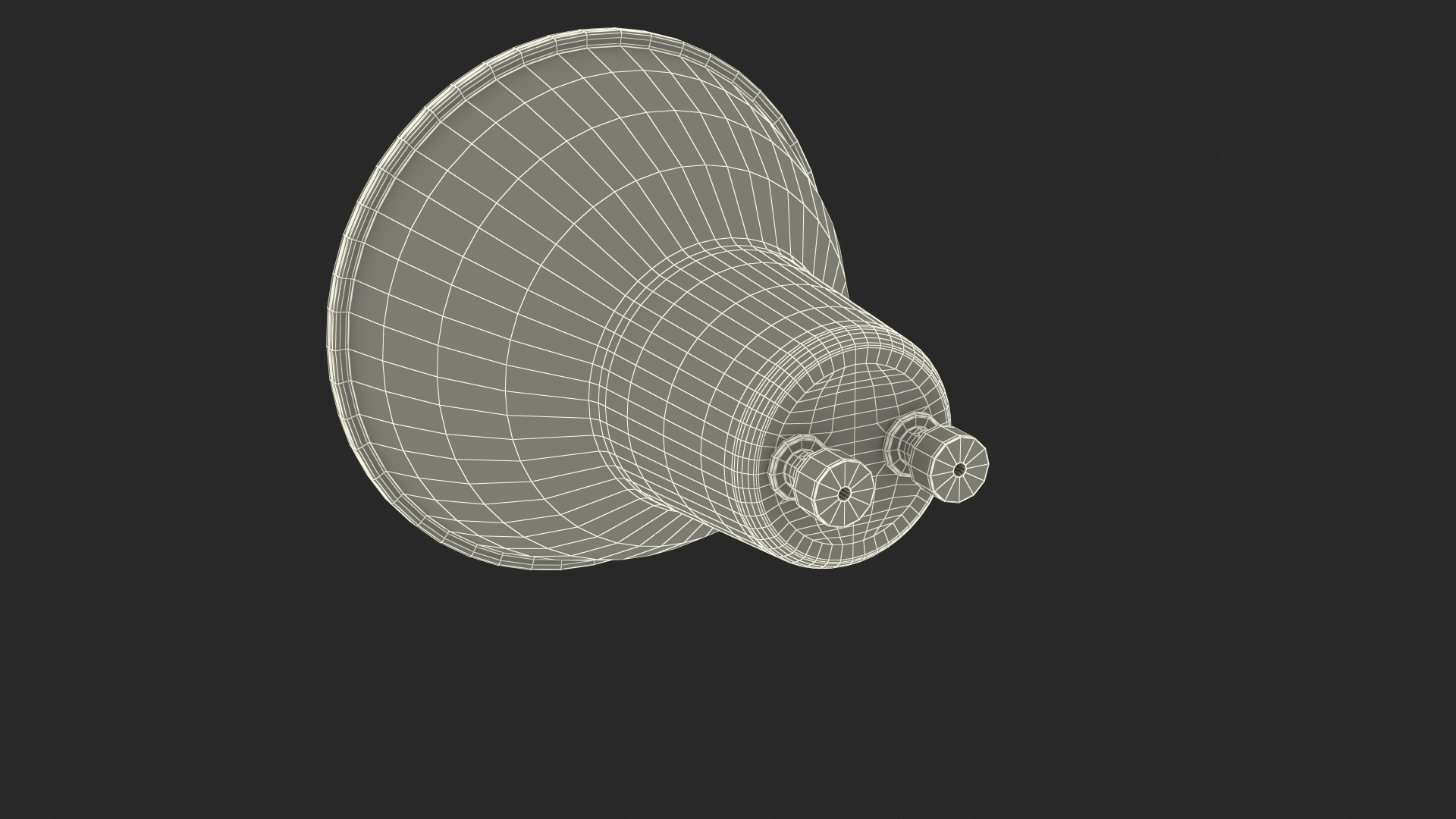 TIR Lens GU10 MR16 LED Bulb 3D Model - TurboSquid 1867658