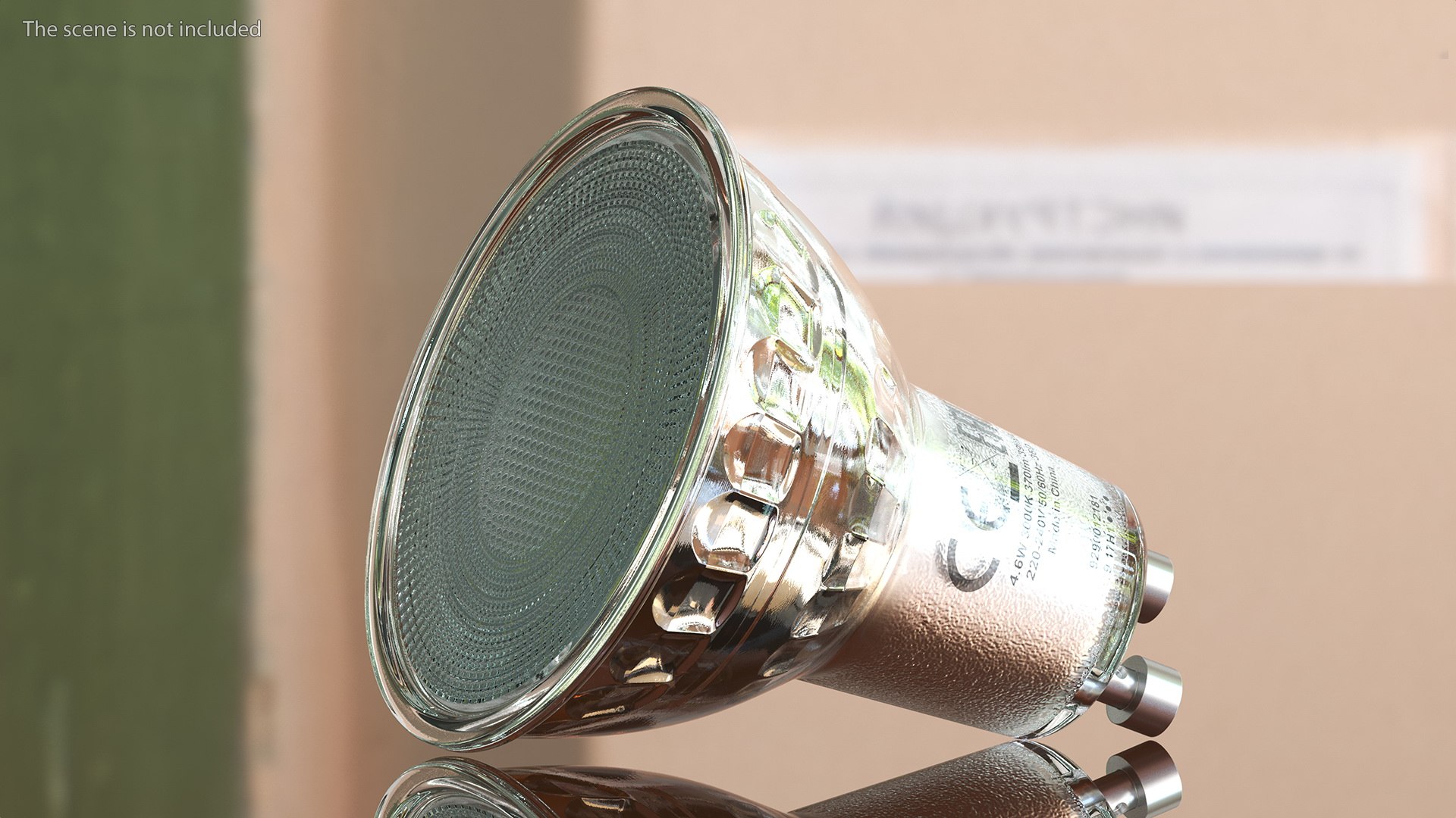 TIR Lens GU10 MR16 LED Bulb 3D model - TurboSquid 1867658