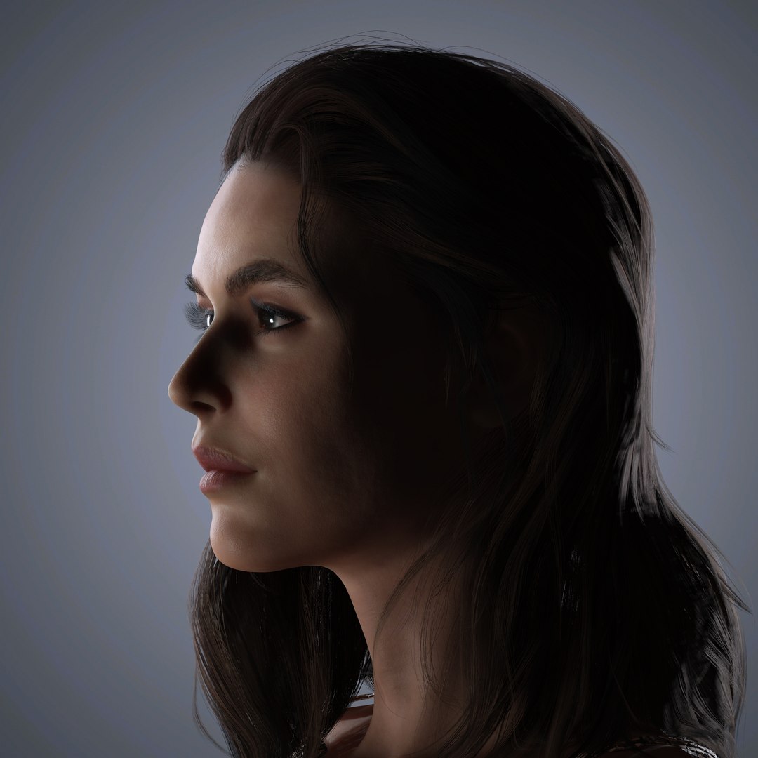 3D Model Kaia Gerber Character 3D Model Low Poly - TurboSquid 2319221